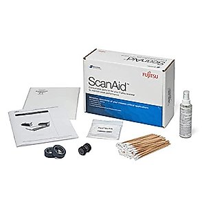Fujitsu Genuine ScanAid Kit, Cleaning Supplies & Replacement Parts, fi-7140 fi-7240 fi-7160 fi-7260 fi-7180 fi-7280 fi-7300NX