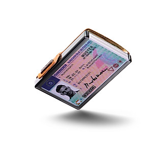 Mondraghi Mini-Wallet and Card Holder Made in Italy CARAMEL