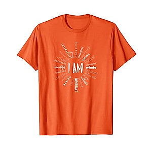 "I Am" Self Belief & Betterment Affirmation Sacral Chakra T-Shirt