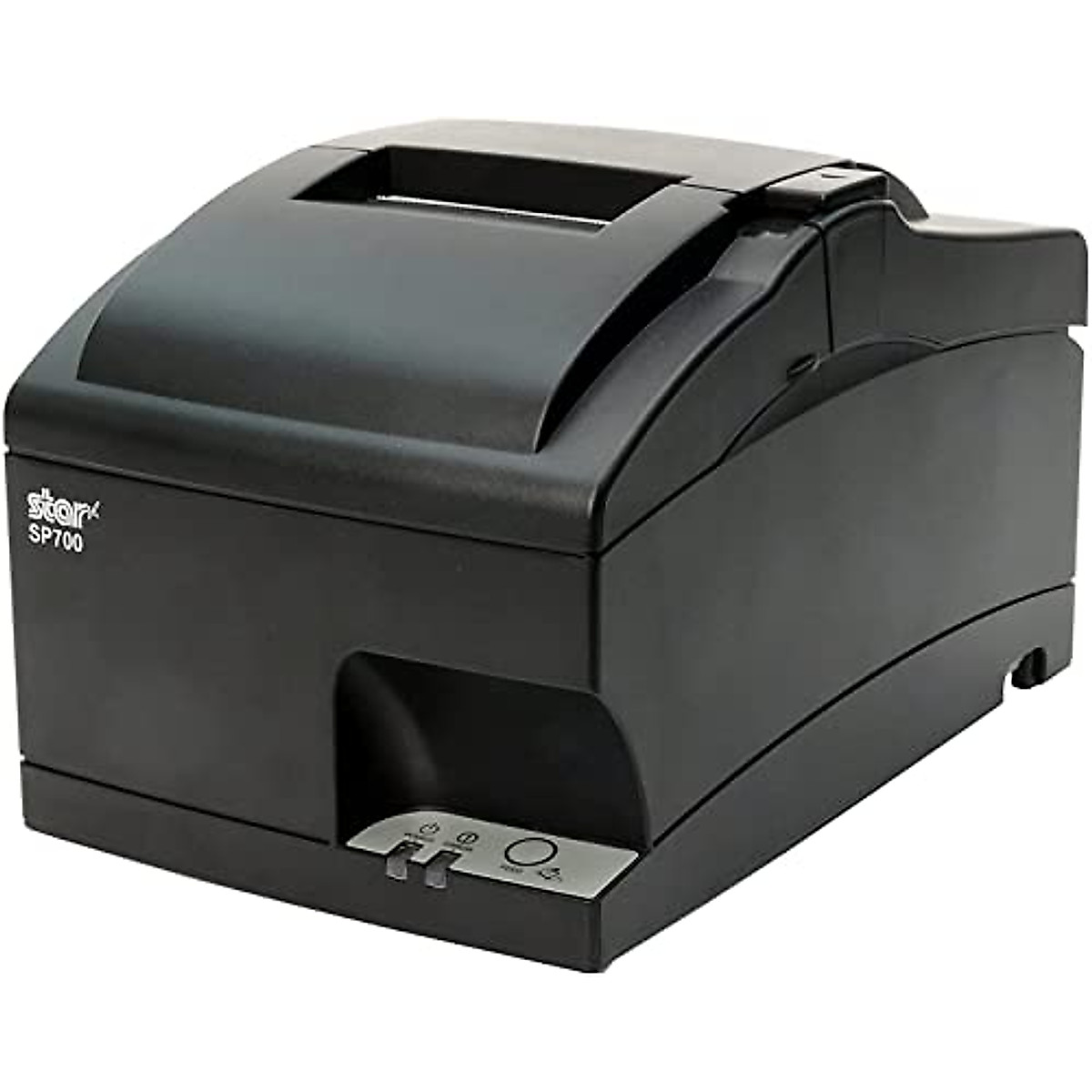 Star Micronics SP742ME Ethernet Monochrome Impact Kitchen Receipt Printer, Recessed Cable Connection, Compatible with Square and Clover, Auto-Cutter, Gray, JTTANDS