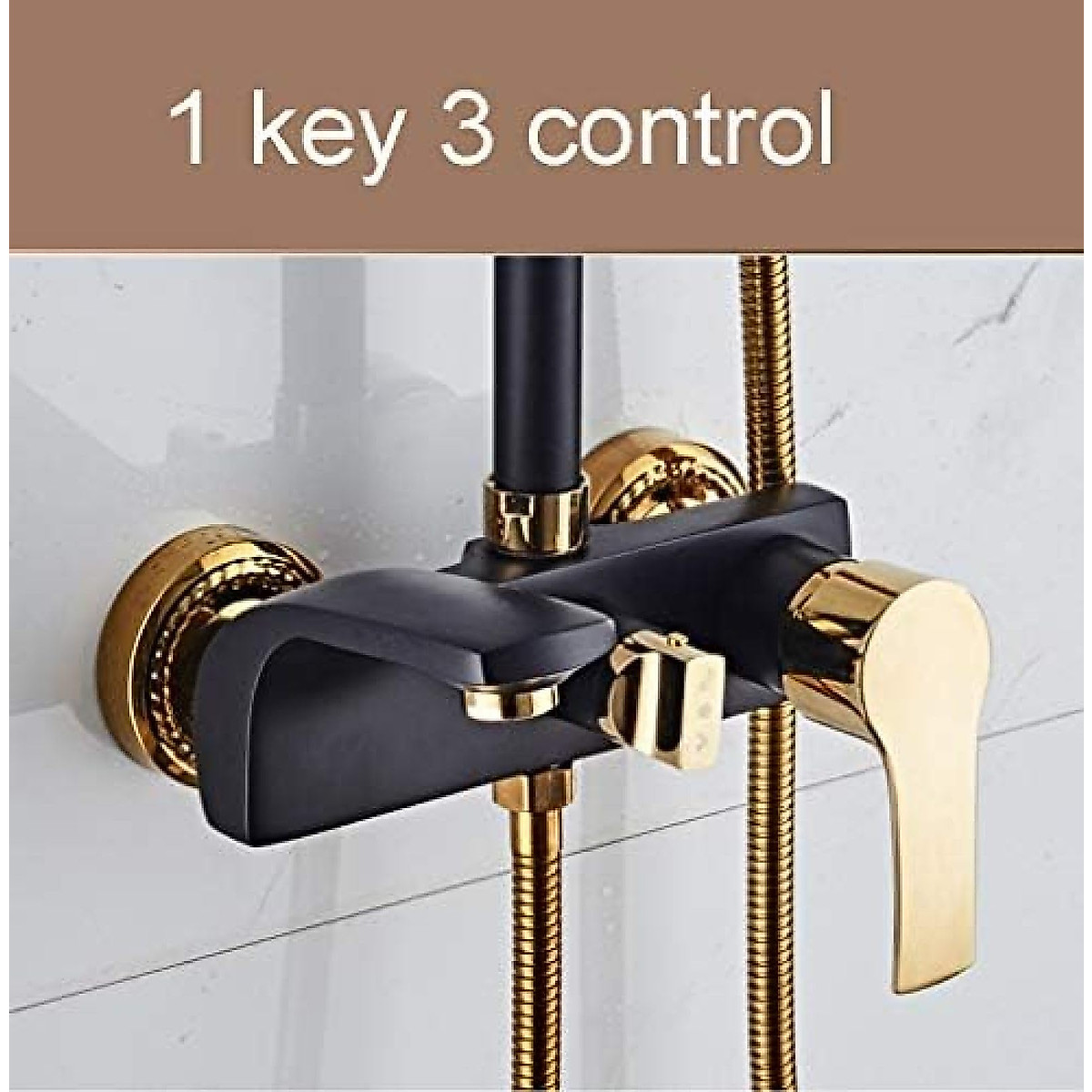 Toilet Shower Kit Gold Shower Faucet Bronze Black Shower Faucets Best Gift For New Home Decoration Bathtub Faucet