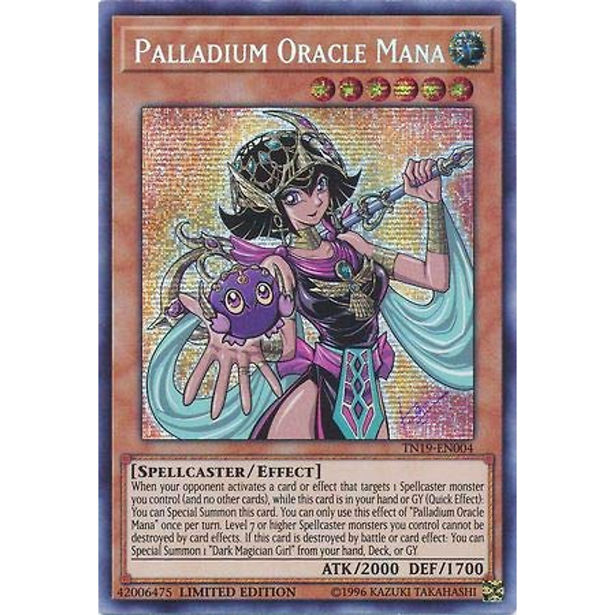 Palladium Oracle Mana - TN19-EN004 - Prismatic Secret Rare - Limited Edition