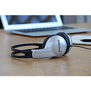 Koss UR10 On-Ear Headphones | Durable | All Ages | 3.5mm Plug