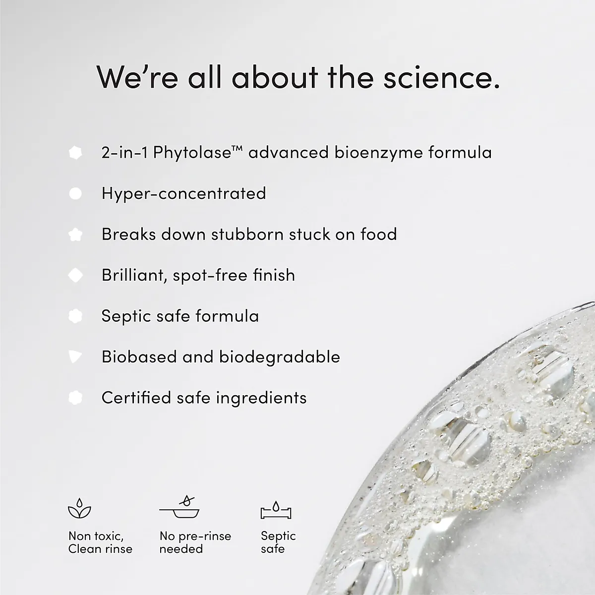 Dirty Labs | Dishwasher Detergent and Booster | Scent Free | 48 Loads (1 lb) | Ultra Clean, Spot Free, Quick Wash Optimized | Hyper Concentrated