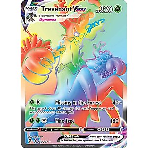 Trevenant VMAX - 206/203 - Secret Rare - Sword & Shield - Evolving Skies