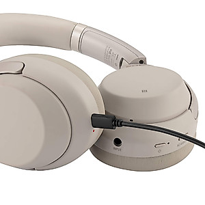 Geekria 1ft/30cm 2Pack USB-A to USB-C Headphones Charging Cable, Compatible with Sony WH-1000XM5, WH-1000XM4, WH-ULT900N, WH-XB920N, WH-H910N, INZONE H5, More Type-C Port Headphones