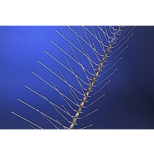 Nixalite Stainless Steel Bird Spikes E-Spike (8 Ft. (4-2 Ft. Strips))