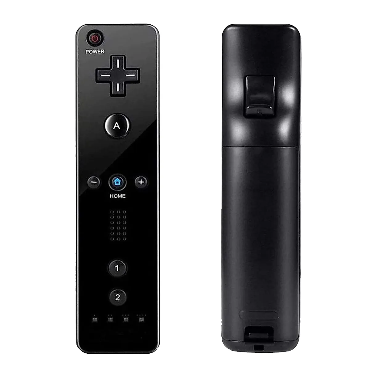 MOLICUI Wii Remote Controller, Wii Controller 2 Pack Black,Wii Remote for Nintendo Wii/Wii U Console