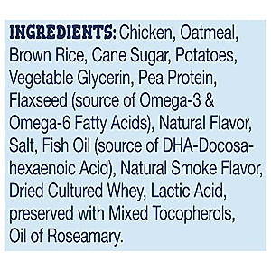 Blue Buffalo BLUE Bits Natural Soft-Moist Training Dog Treats TO-GO, Chicken Recipe 1-oz Bags (Pack of 12)