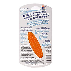 Hartz Chew 'n Clean Tuff Bone Bacon Scented Dental Dog Chew Toy - Small
