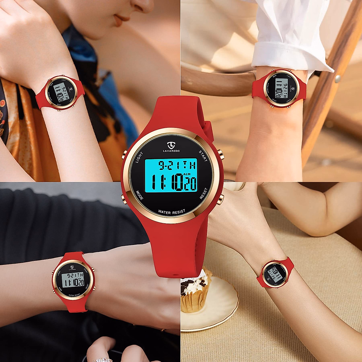 NN BEN NEVIS Watches for Women, Digital Watch Womens Outdoor Sport with Alarm/Stopwatch/Chronograph/Back Light, Gifts for Teen Girls/Women