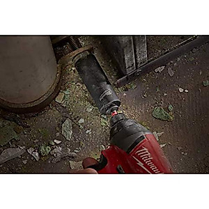 Milwaukee 48-03-4410 Shockwave 1/2-Inch Square by 1/4-Inch Hex Adapter, 3 Pack