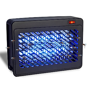 Hodiax Tap n Zap! 3800V Indoor Bug Zapper 360 Degree Mosquito Insect Killer for Moth, Wasp, Fly Use in Bedroom, Kitchen, Office, Restaurant