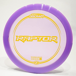 Discraft Raptor (Z Line) Driver Golf Disc, Pick Weight/Color [Stamp & Exact Color May Vary] Pink 173-174 Grams