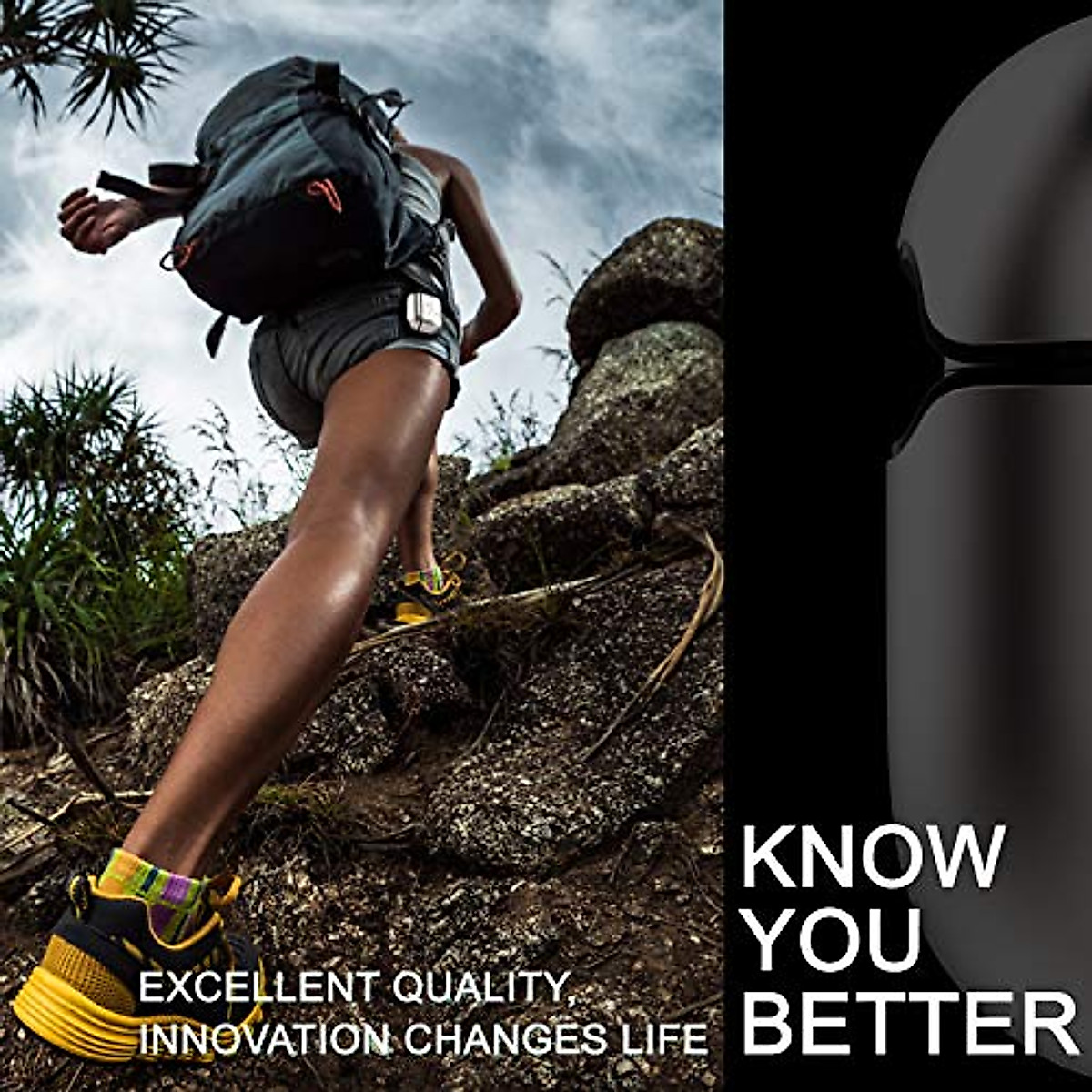 HALLEAST Compatible AirPods Pro 2 Case 2022, Alloy Metal Cover Hard Protective Skin with Keychain Clip for AirPods Pro 2/ Pro, Front LED Visible, NOT Support Wireless Charging, Silver