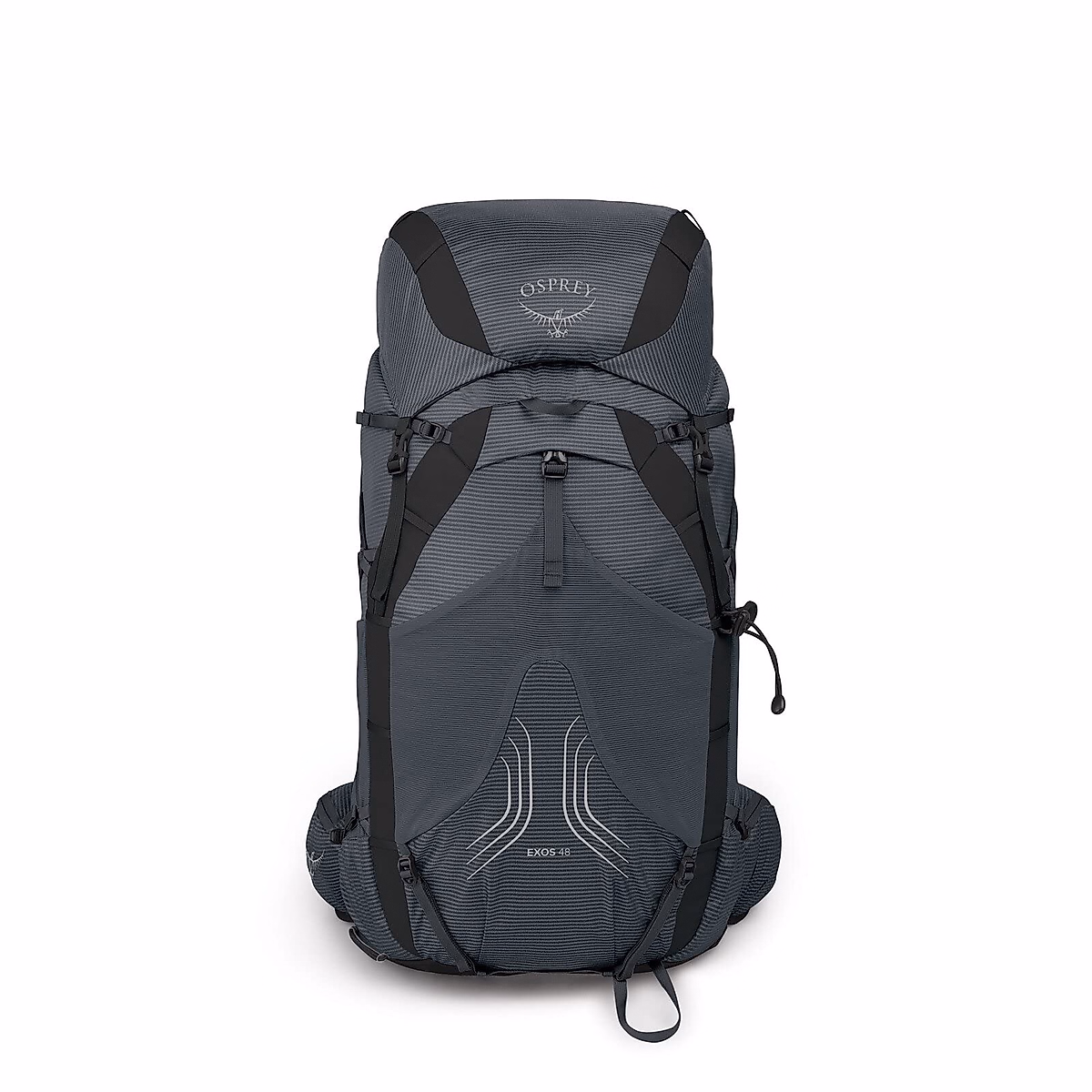 Osprey Exos 48L Men's Ultralight Backpacking Backpack, Tungsten Grey, L/XL