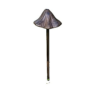 Solid Aluminum Mushroom Hose Guide Garden Stake Tall 20"