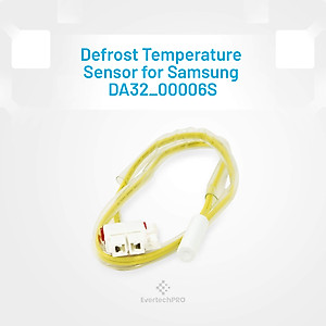 EvertechPRO DA32-00006S Sensor Temp Pack of 2 Replacement for Samsung Refrigerator 2030281