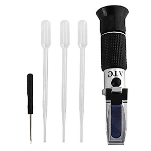 Toolly DEF Refractometer for Measuring Diesel Exhaust Fluid Concentration of Diesel Engines, Urea Ablue AUS32 Concentraction Measuring Tool, with ATC Function