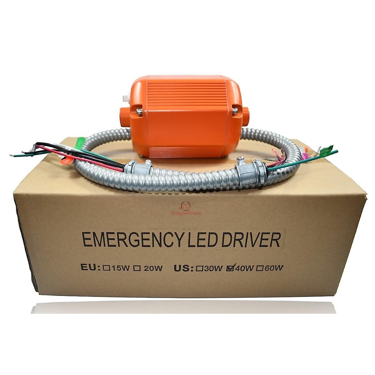 Kono Series - 40 Watt UFO High Bay Emergency Battery - with Junction Box