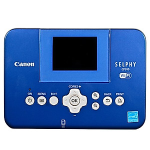 Canon Office Products SELPHY CP910 Blue Wireless Color Photo Printer