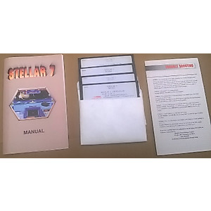 1990 Sierra On-line, Inc. Dynamix Sierra Stellar 7 Ms-dos Disk 1, Disk2, Disk 3, Disk 4 5.25 Floppy Disk Set Version #1.0/int#9.20.90 (Floppy Disk Version, Comes with 4 5.25 Disks, Ms-dos)