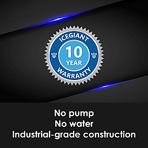 IceGiant ProSiphon Elite CPU Cooler for Intel AMD Desktop Processors, Compatible with AMD Ryzen 7000, AM4, AM5, sTRX4, TR4 CPUs, Intel LGA 115x, 1366, 1200, 2011/2066