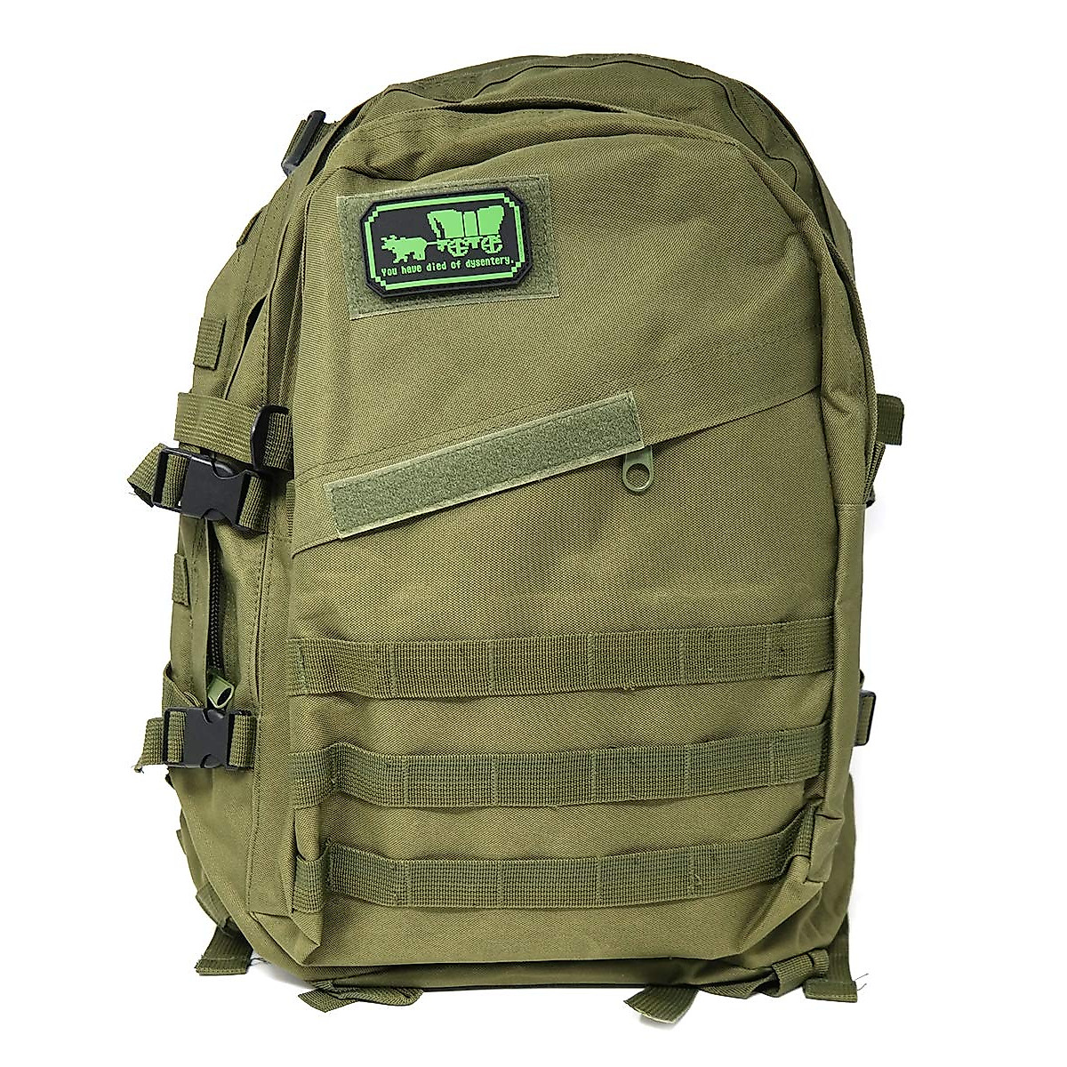 You Have Died of Dysentery PVC Rubber Tactical Morale Patch | Oregon Trail Inspired | Funny Hook and Loop Patch