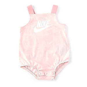 Nike Infant Girls Futura Bubble Romper (Arctic Punch, 3 Months)