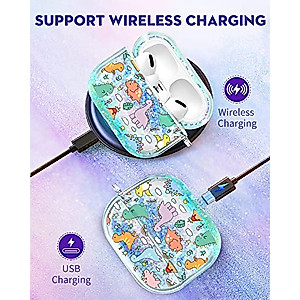 Kokaaee for Airpod Pro & Pro 2 Case Cover Cute Funda Kawaii Women Aesthetic Protector Girls Girly Liquid Glitter Bling Sparkly Design Estuche Keychain Y2K for Apple Airpod Pro 1/2 Cases