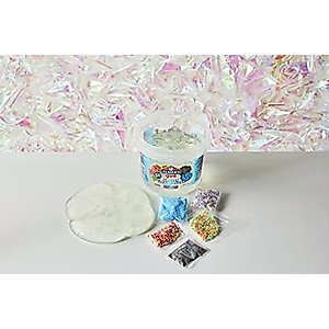 Elmer's GUE Premade Includes 5 Sets of Slime Add-ins, 3 Lb. Bucket, Glassy Clear, Large