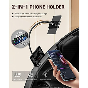 BILITOK Massage Chair Recliner with Zero Gravity, Full Body Massage Chair with Heating, Bluetooth Speaker, Airbags, Foot Roller, Touch Screen, Space-Saving for Office,Faux Leather (White)