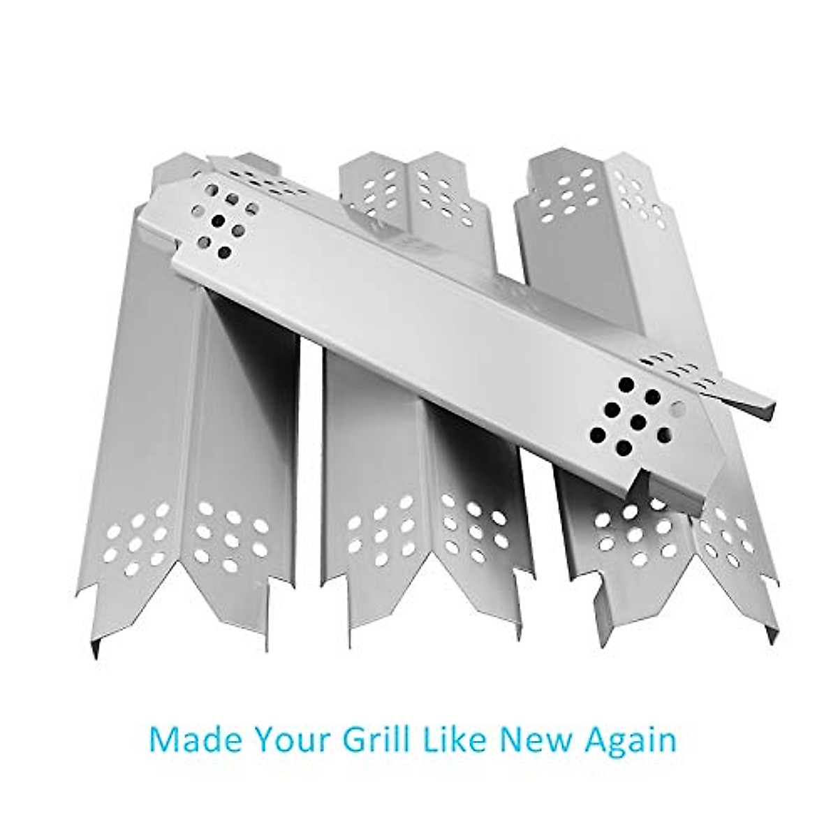 BBQration Stainless Steel Replacement Kit for 4-Burner Nexgrill 720-0830H, 720-0888, 720-0894F, Replacement Parts for Home Depot Nexgrill 720-0830H, Burner Tubes, Heat Shield Tent and Igniters Kit