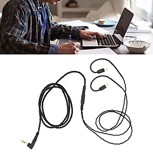 PUSOKEI Headphone Audio Cable,Noise Reduction Earphone Audio Cable for CKS1100 E40 E50 E70 LS200 LS300 LS400 CKR90 CKR100 LS50 LS70
