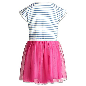 Disney Minnie Mouse Infant Baby Girls Fashion Short Sleeve Dress Blue/Pink 24 Months