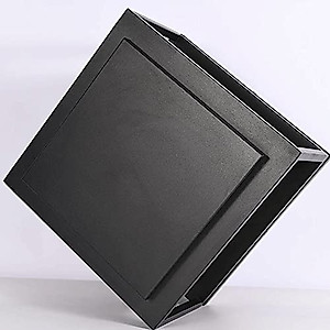 JSBDPHW Simple Style Metal Square Column Light LED Light Source Outdoor Waterproof Pillar Lamp Villa Courtyard Post Light Lawn Light Landscape Light