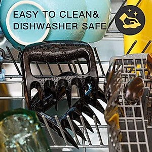 Dad Husband Men Stocking Stuffers - SURDOCA Unique Chicken Shredder Claws Cooking Gadgets Kitchen Meat Tool Gifts for Adults, Grill Smoker Accessories BBQ Gifts for Him Cool Useful White Elephant Gift