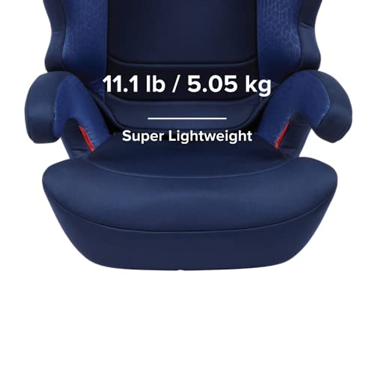 Diono Everett NXT High Back Booster Car Seat with Rigid Latch, Lightweight Slim Fit Design, 8 Years 1 Booster Seat, Blue