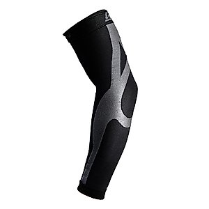 Enhanced Graduated Compression Arm Sleeve For Men Women - Basketball, Baseball, Football, Sports - Medical Sleeve, Tennis Elbow Pain, Bicep Compression, Recovery, Circulation, Lymphedema Sleeve