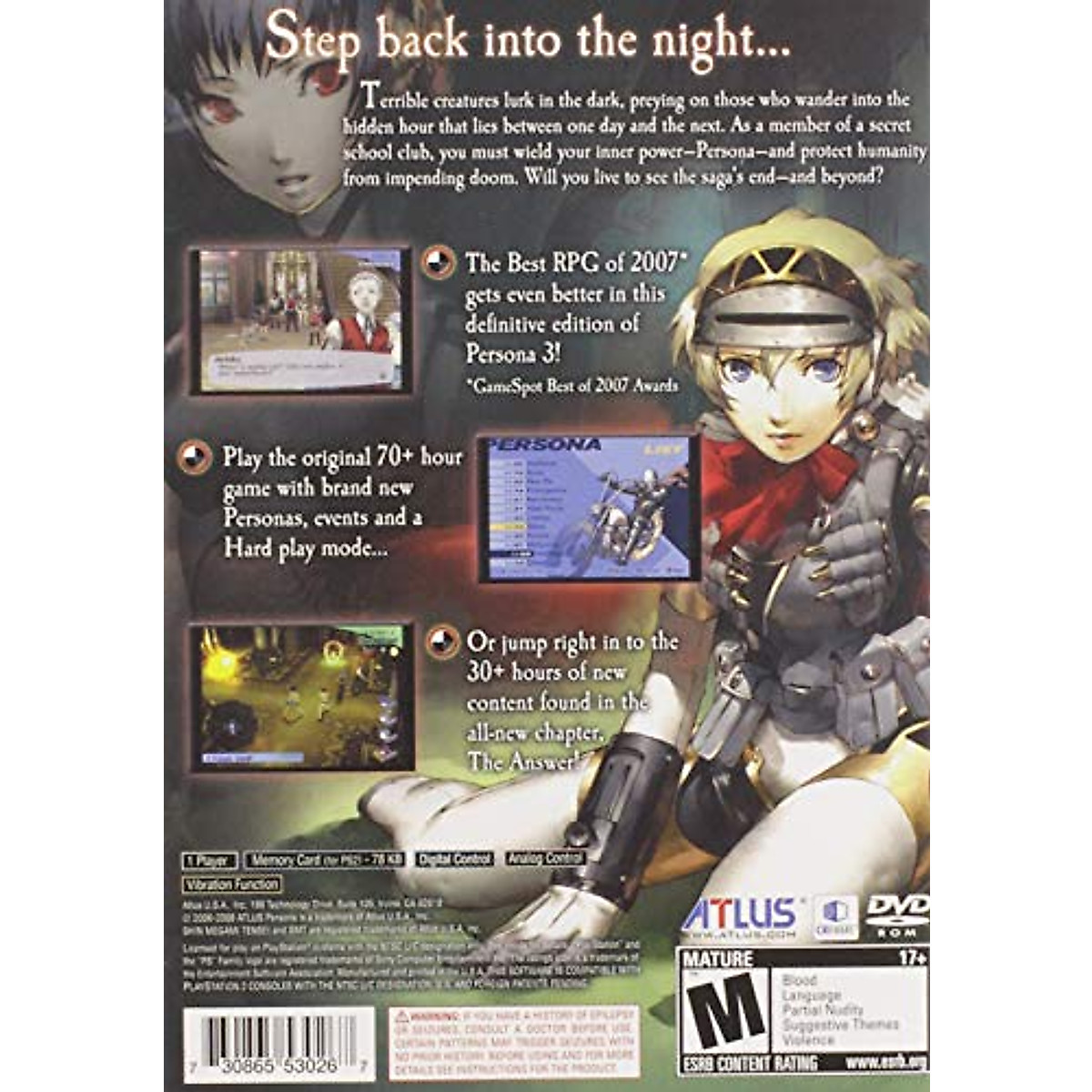 Shin Megami Tensei: Persona 3 FES - PlayStation 2