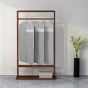 Garment Bags Suit Bag for Closet Storage (Set of 4)Dress Bags Hanging Garment Bag for Storage or Travel- 24''×44''/4Pack