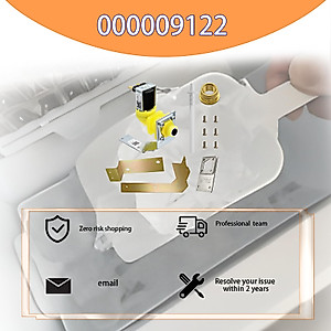 2024 Upgrade 000008484 000009122 33129030 IH9122 Ice Machine Water Inlet Valve Assembly (OEM) 220V/240V 50Hz/60Hz 6W for Manitowoc Ice Machine Parts 2-Year Warranty