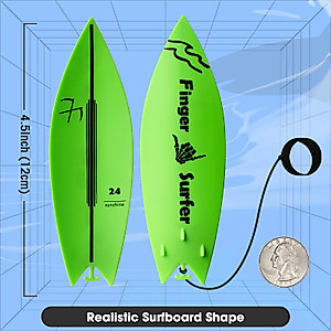 Dizywiee 2Pack Finger Surfboard, Kids Toy Finger Surf Boards, Fingertip Surfboard for Adults Teens Boys and Girls