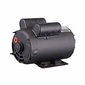 TFCFL 5 HP SPL 3450 RPM Air Compressor 60 Hz Electric Motor 208-230 Volts Century B385,56 Frame,3450 RPM