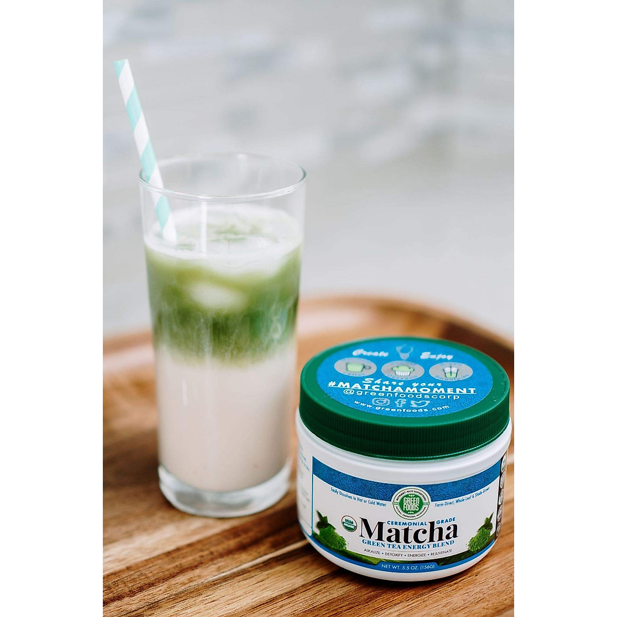 Green Foods Organic Matcha Green Tea, 5.5 Ounce