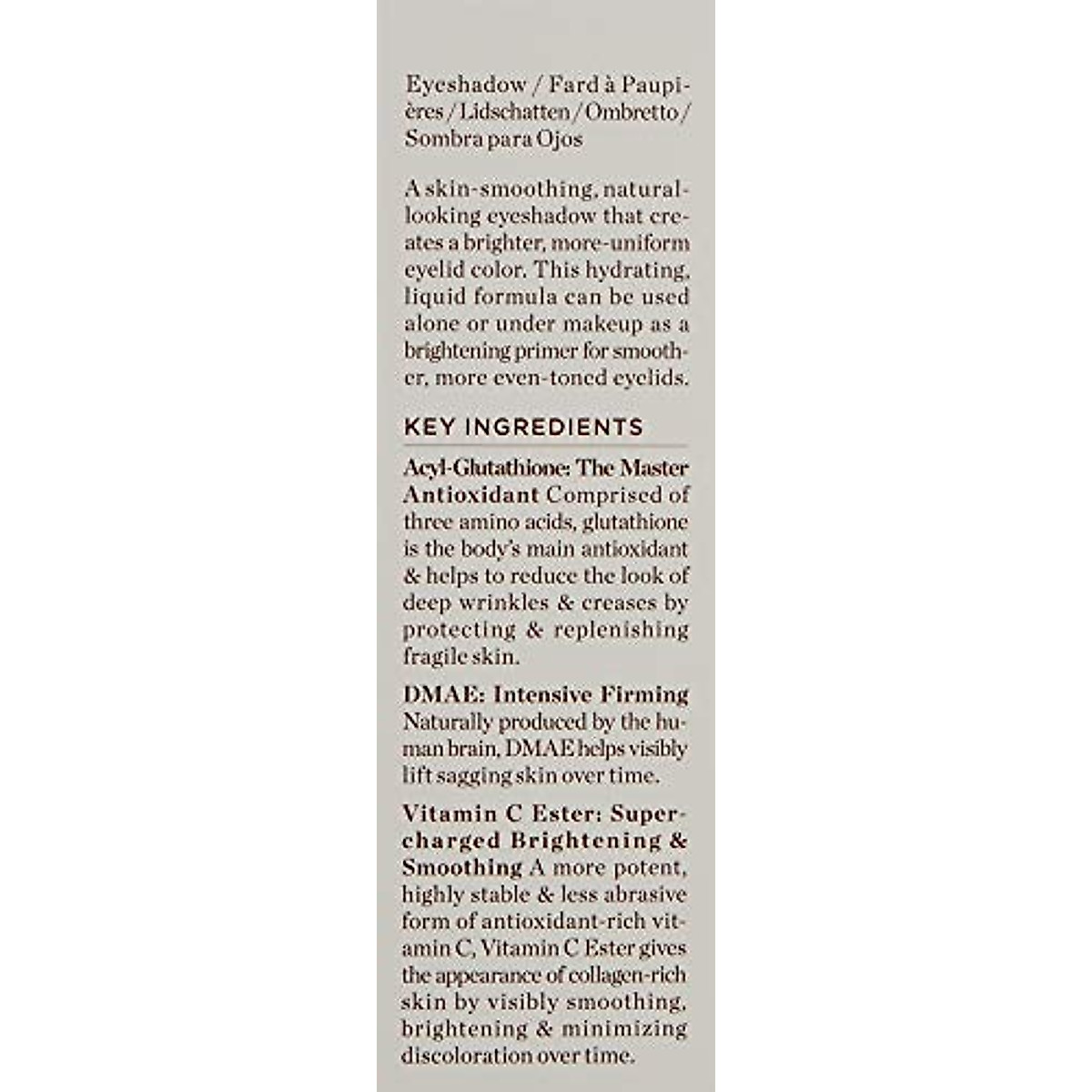 Perricone MD No Makeup Eyeshadow 0.3 Ounce Serum