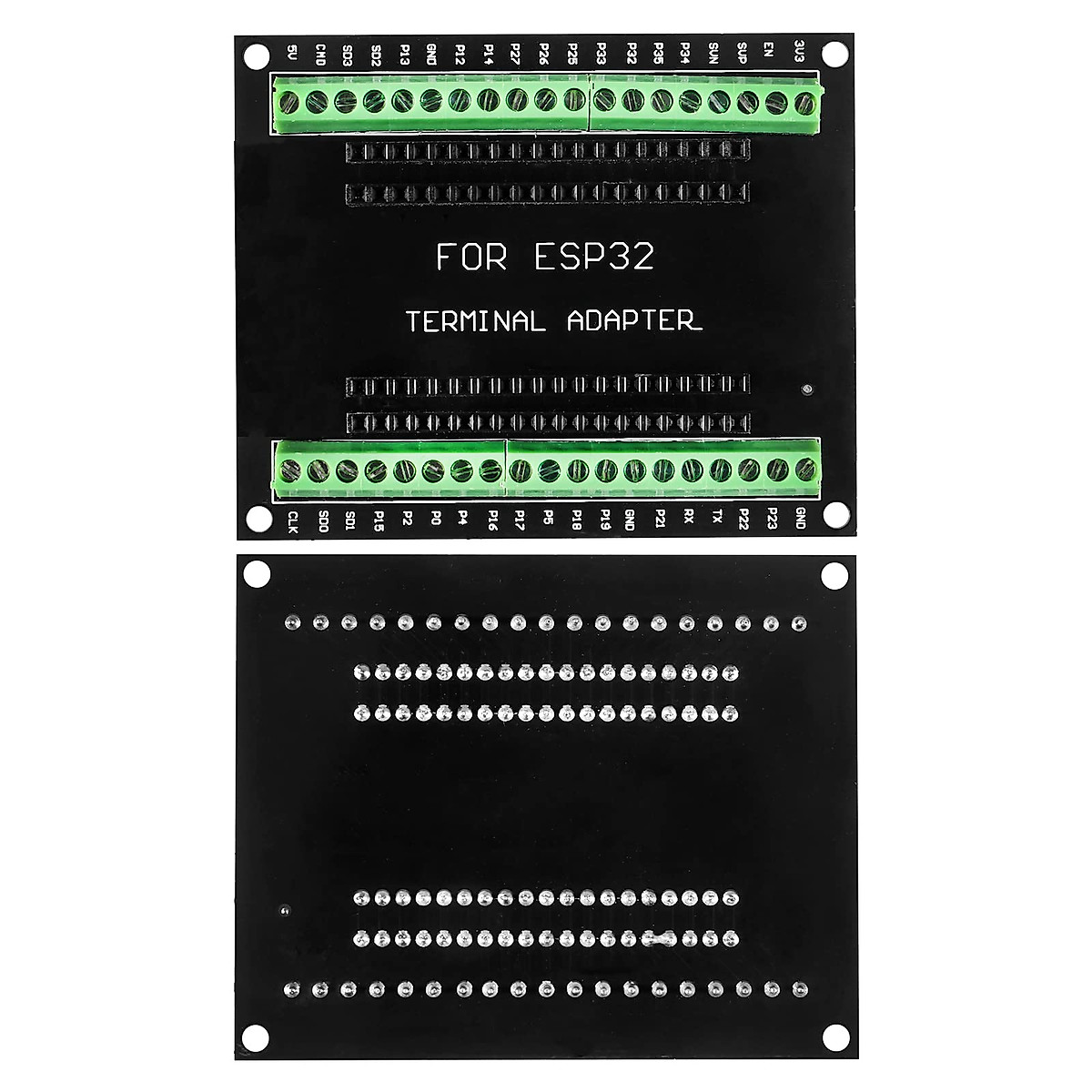 Coliao 4pcs ESP32 Breakout Board GPIO 1 into 2 for 38PIN Narrow Version ESP32 ESP-WROOM-32 Microcontroller Development Board