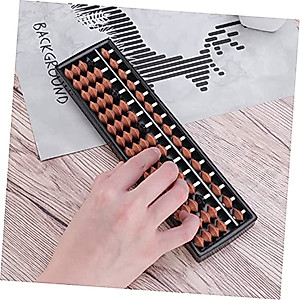 Asakkura 2pcs 15 File Abacus Kids Playsets Japanese Tools Kids Educational Toys Traditional Counting Abacus Children Abacus Toy 15 Column Math Abacus Portable Counting Abacus Small Abacus