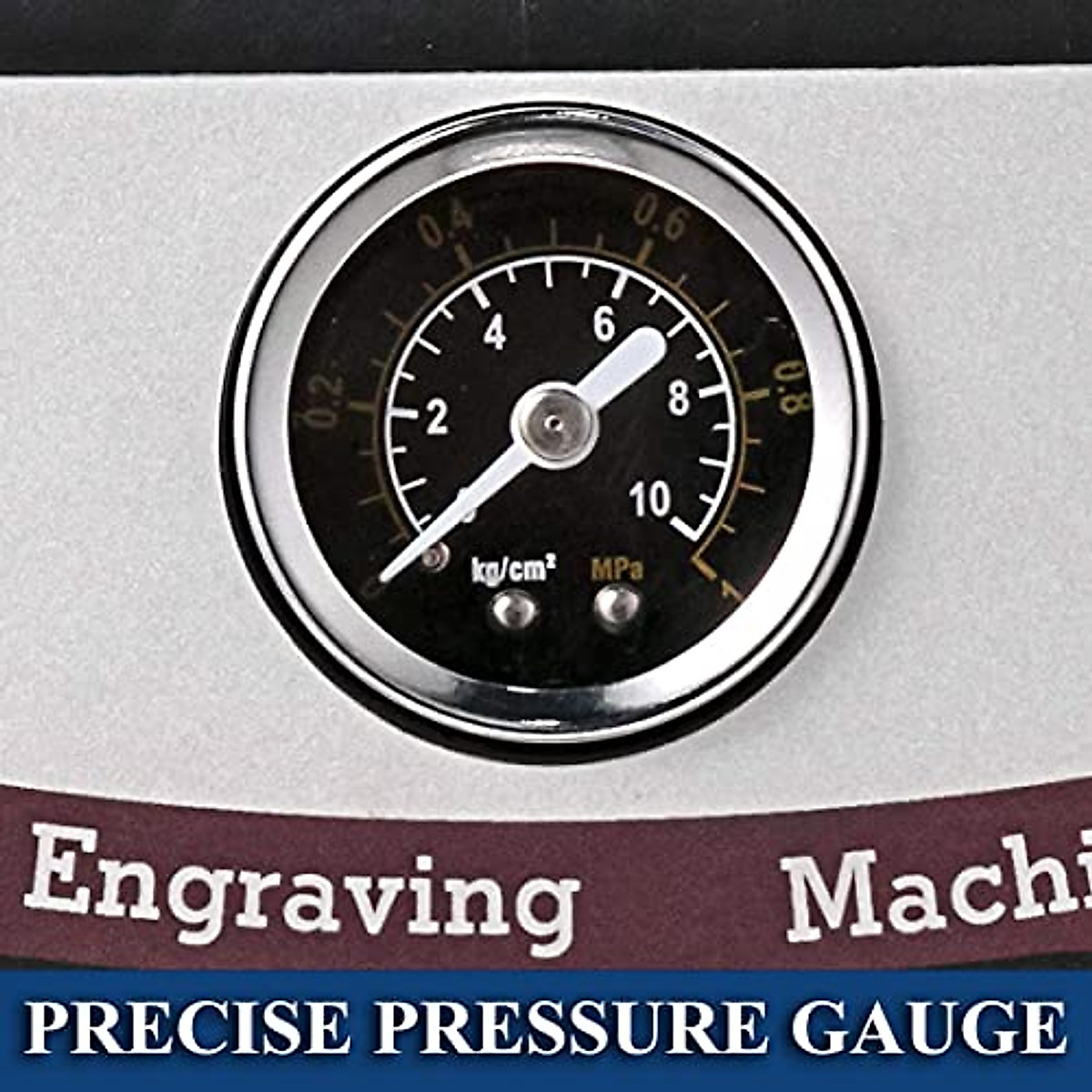 Dual-Head Pneumatic Jewelry Engraver Machine 110V 60Hz Pneumatic Hand Engraving Machines 400-8000 RPM Pneumatic Graver Handpiece Micro Engraer for Jewelry Crafts and Wrought Iron