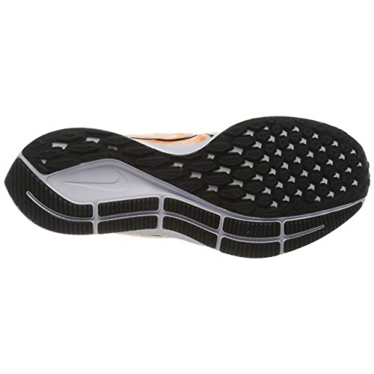 NIKE Women's Running Shoes, Multicoloured Crimson Tint Black Luminous Green 800, 10.5 AU